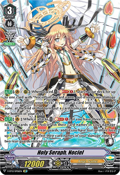 Holy Seraph, Nociel (V-BT12/SP06EN) [Divine Lightning Radiance] – 50cards
