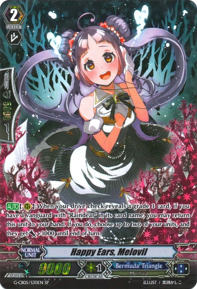 Happy Ears, Melovil (G-CB05/S30EN) [Prismatic Divas] – 50cards