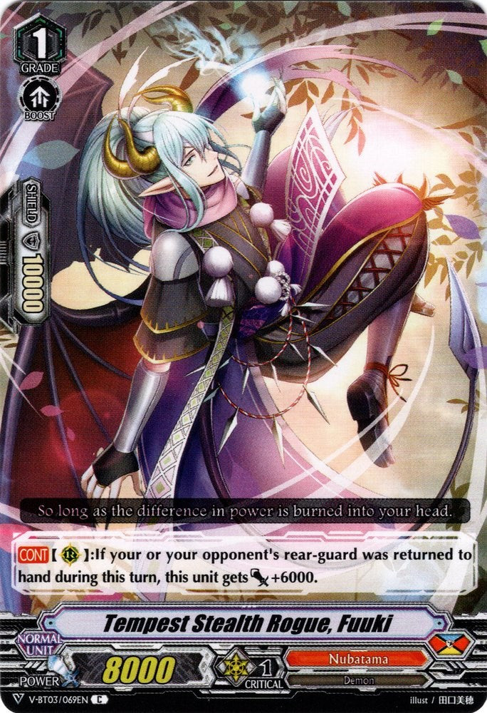 Tempest Stealth Rogue, Fuuki (V-BT03/069EN) [Miyaji Academy CF Club ...