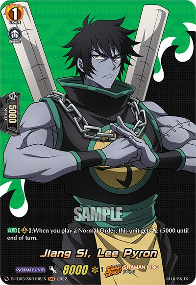 Jiang Si, Lee Pyron (D-TB03/SKR108EN) [Shaman King] – 50cards