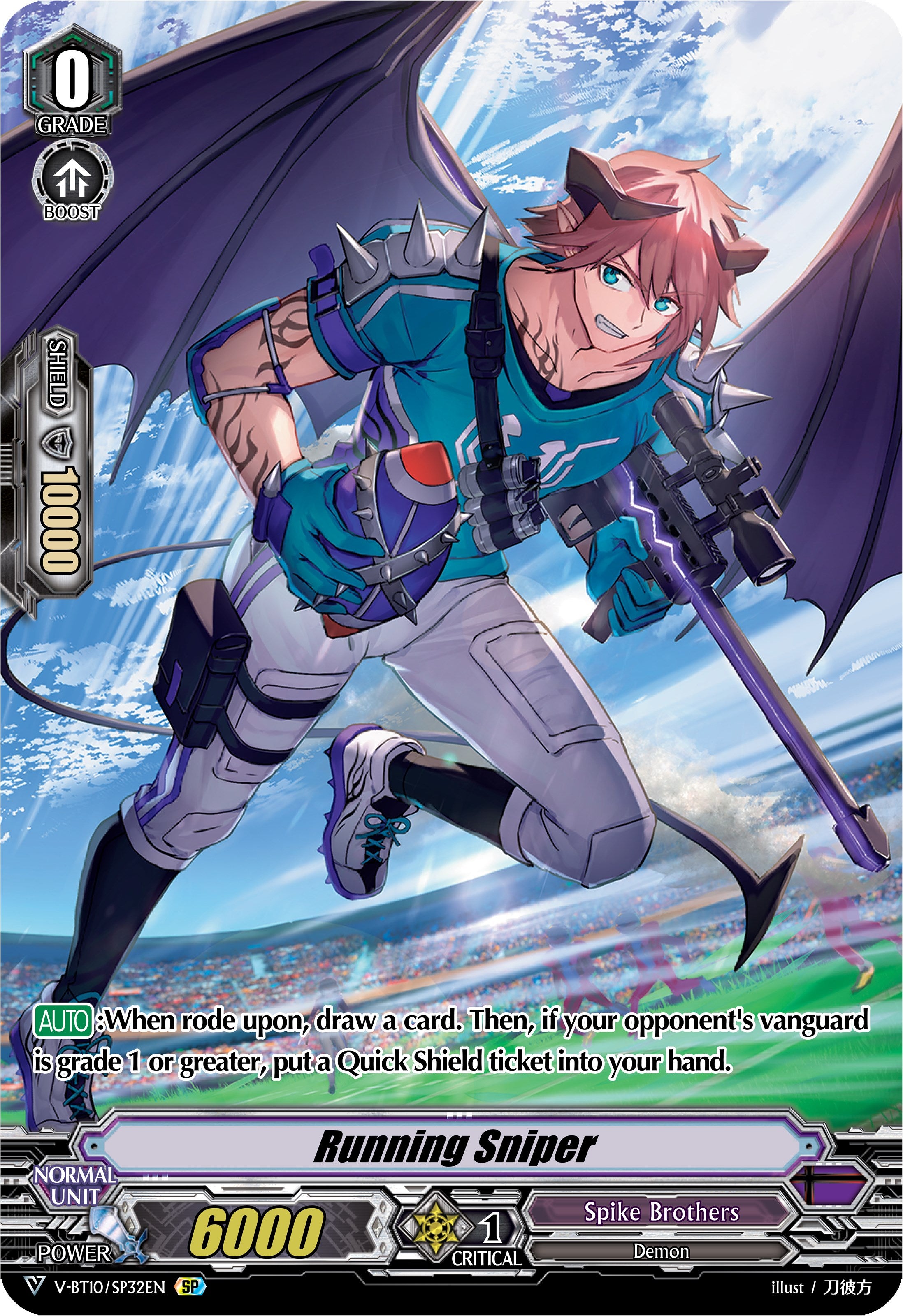 Running Sniper (V-BT10/SP32EN) [Phantom Dragon Aeon] – 50cards