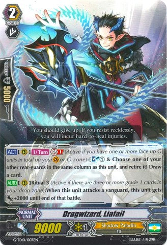 Dragwizard, Liafail (G-TD10/007EN) [Ritual of Dragon Sorcery] – 50cards