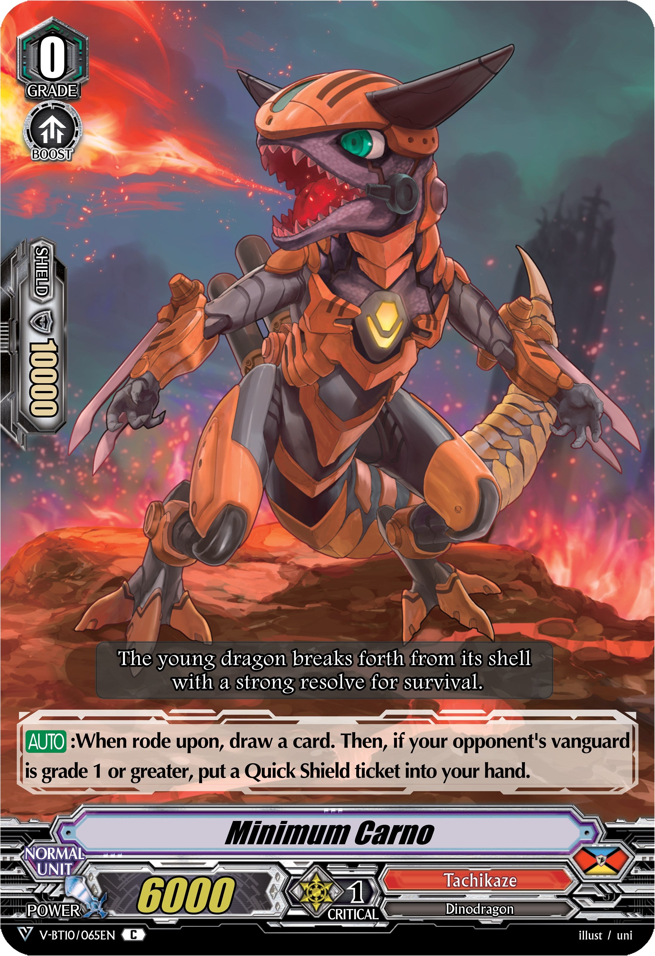 Minimum Carno (V-BT10/065EN) [Phantom Dragon Aeon] – 50cards