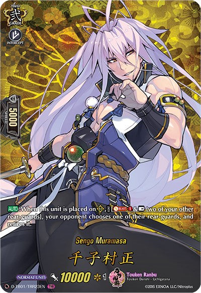 Sengo Muramasa (D-TB01/TRR23EN) [Touken Ranbu: ONLINE 2021] – 50cards