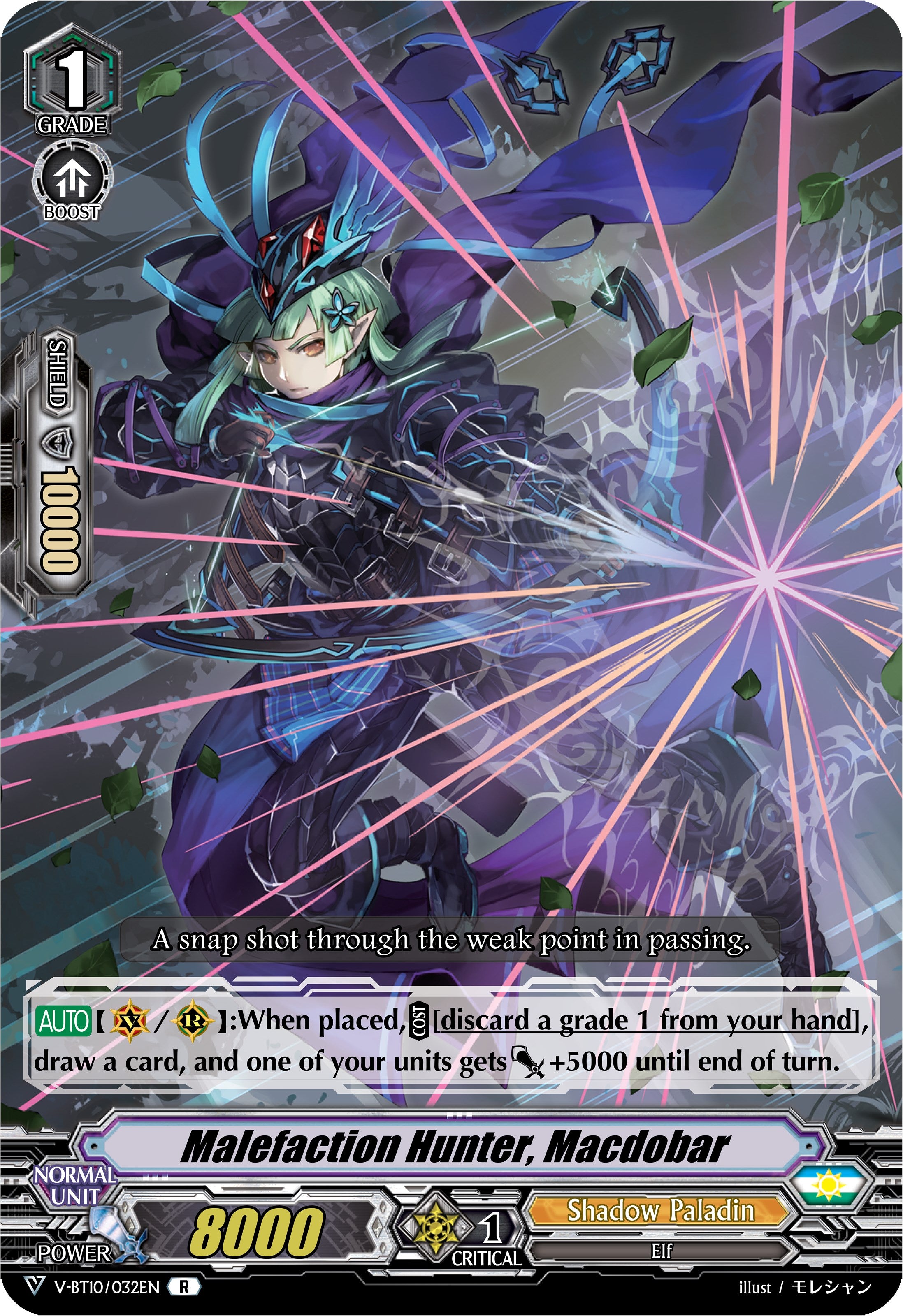 Malefaction Hunter, Macdobar (V-BT10/032EN) [Phantom Dragon Aeon] – 50cards