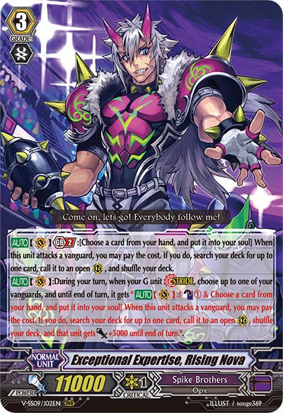 Exceptional Expertise, Rising Nova (V-SS09/102EN) [Revival Selection] – 50cards