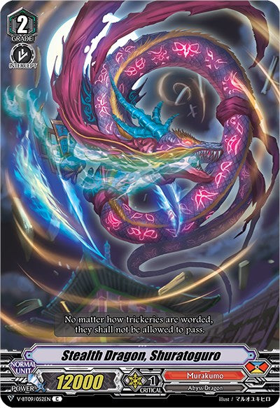 Stealth Dragon, Shuratoguro (V-BT09/052EN) [Butterfly d'Moonlight ...