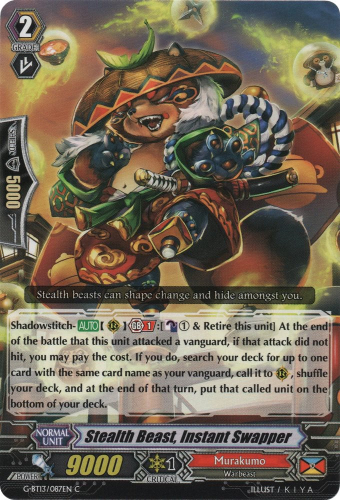 Stealth Beast, Instant Swapper (G-BT13/087EN) [Ultimate Stride] – 50cards