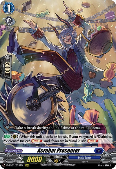 Acrobat Presenter (D-SS01/015EN) [Festival Collection 2021] – 50cards