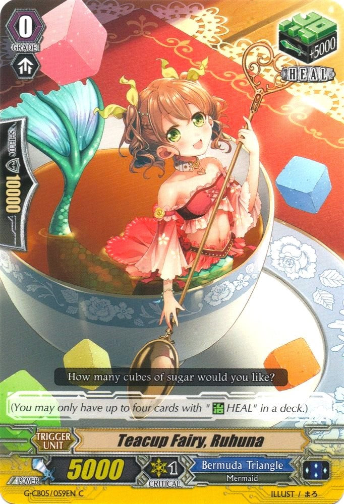 Teacup Fairy, Ruhuna (G-CB05/059EN) [Prismatic Divas] – 50cards