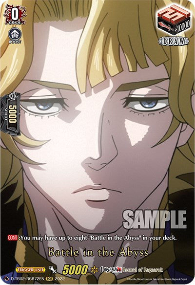 Battle in the Abyss (D-TB02/RGR72EN) [Record of Ragnarok] – 50cards
