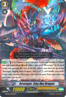 Revenger, Slay Hex Dragon (G-BT09/027EN) [Divine Dragon Caper] – 50cards