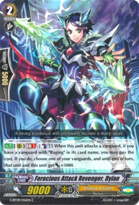 Ferocious Attack Revenger, Dylan (G-BT09/056EN) [Divine Dragon Caper] – 50cards