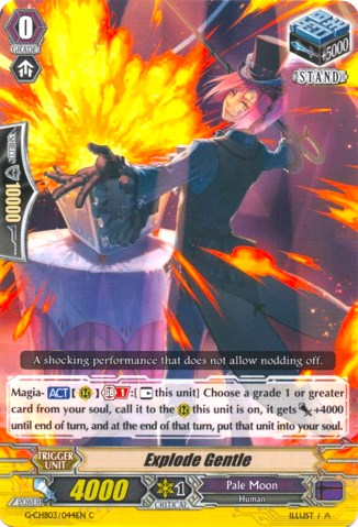 Explode Gentle (G-CHB03/044EN) [Rummy Labyrinth Under the Moonlight] – 50cards