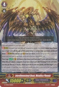 Interdimensional Beast, Metallica Phoenix (G-TD06/001EN) [Rallying Cal – 50cards