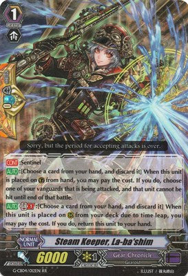 Steam Keeper, La-ba'shim (G-CB04/012EN) [Gear of Fate] – 50cards