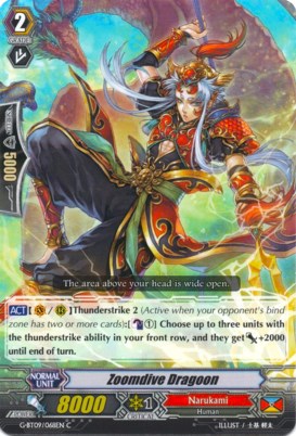 Zoomdive Dragoon (G-BT09/068EN) [Divine Dragon Caper] – 50cards