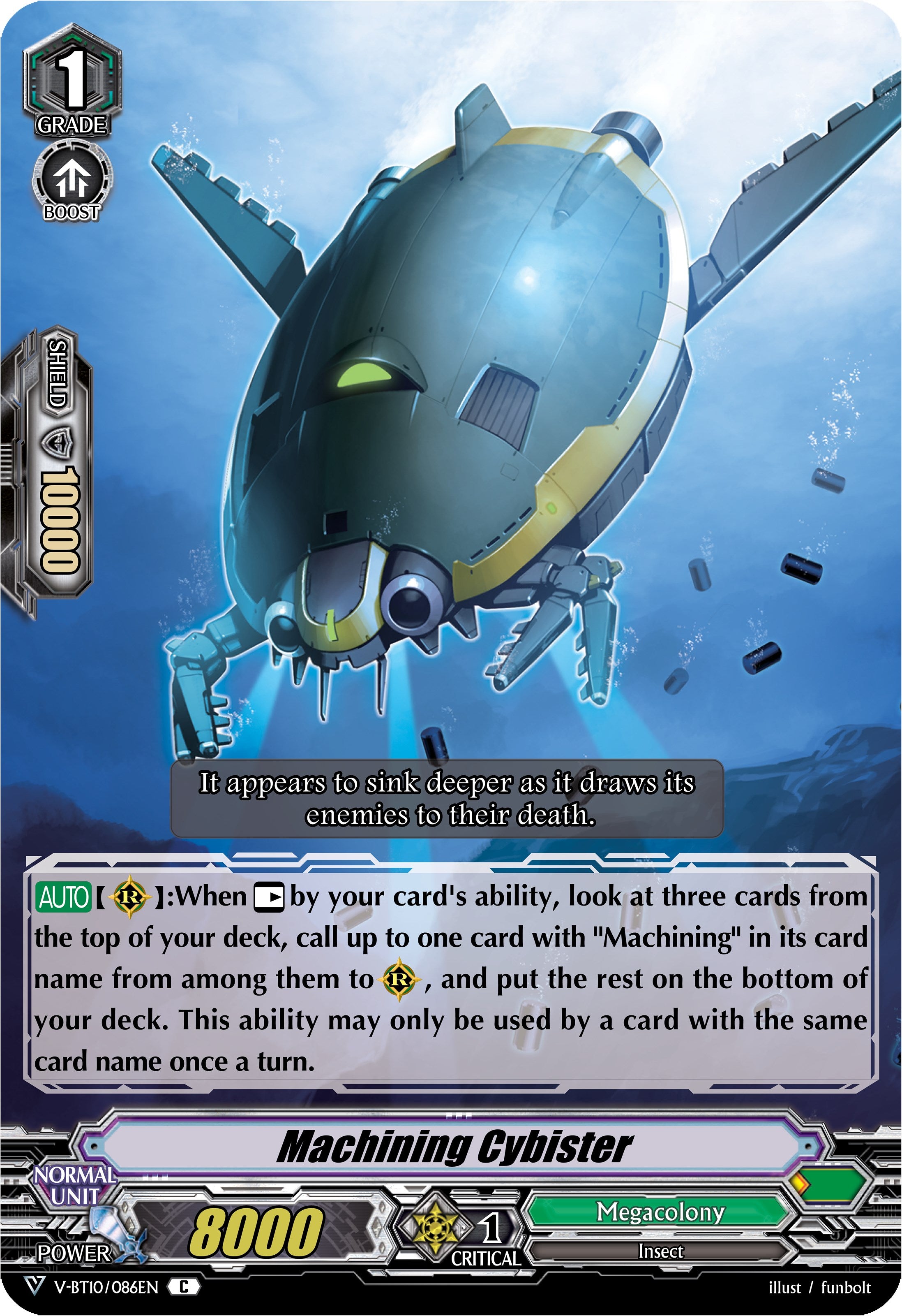 Machining Cybister (V-BT10/086EN) [Phantom Dragon Aeon] – 50cards
