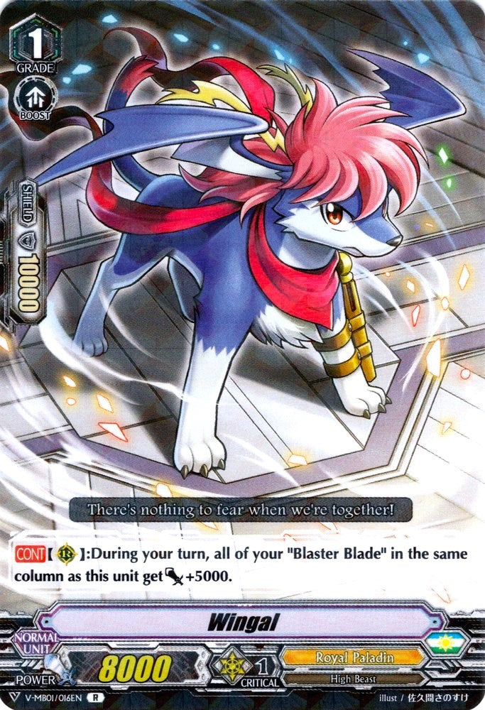 Wingal (V-MB01/016EN) [PSYqualia Strife] – 50cards