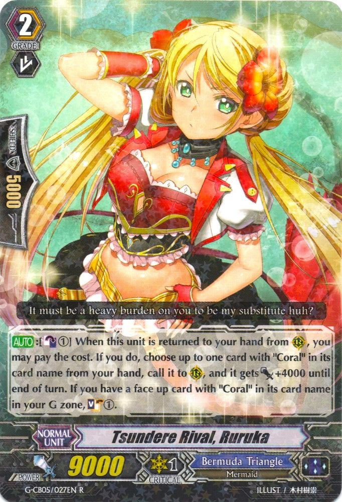 Tsundere Rival, Ruruka (G-CB05/027EN) [Prismatic Divas] – 50cards