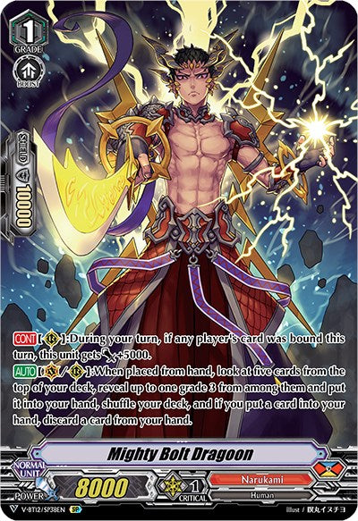 Mighty Bolt Dragoon (V-BT12/SP38EN) [Divine Lightning Radiance] – 50cards