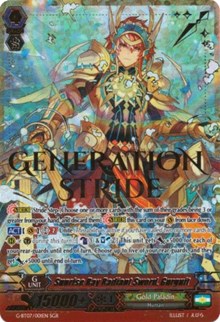 Sunrise Ray Radiant Sword, Gurguit (SGR) (G-BT07/001EN) [Glorious Brav ...