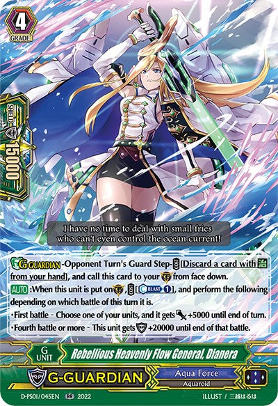 Rebellious Heavenly Flow General, Dianera (D-PS01/045EN) [P Clan Colle ...