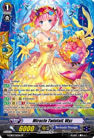 Miracle Twintail, Wyz (G-CB03/S13EN) [Blessing of Divas] – 50cards