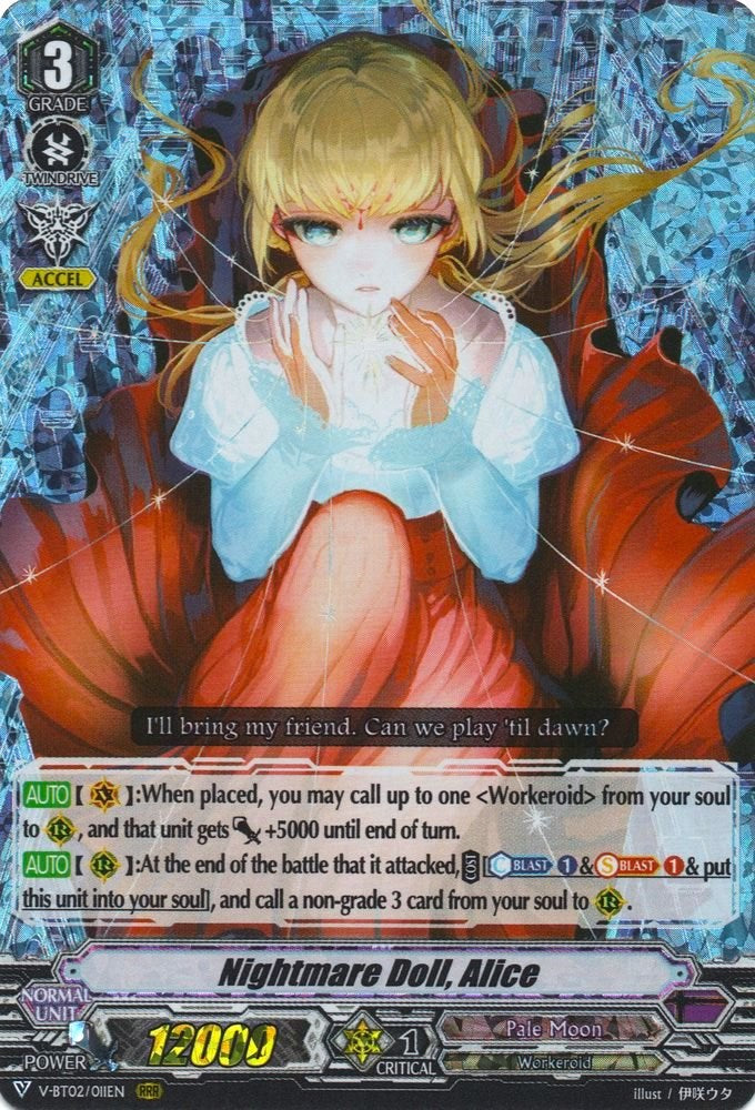 Nightmare Doll, Alice (V-BT02/011EN) [Strongest! Team AL4] – 50cards
