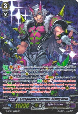 Exceptional Expertise, Rising Nova (G-BT09/S20EN) [Divine Dragon Caper – 50cards