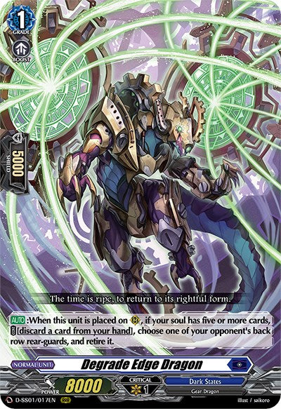 Degrade Edge Dragon (D-SS01/017EN) [Festival Collection 2021] – 50cards