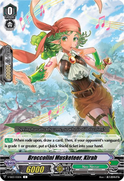 Broccolini Musketeer, Kirah (V-SS03/132EN) [Festival Collection] – 50cards